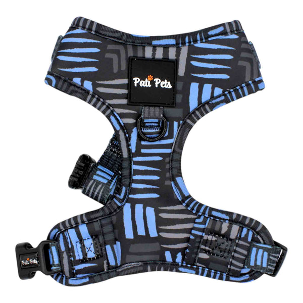 Wise Groove Adjustable Dog Harness | Sophisticated Style - Pati Pets